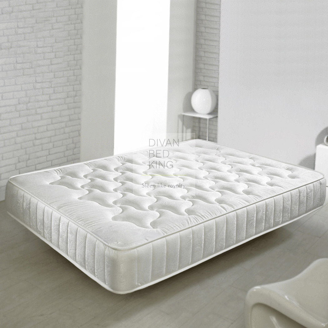 Orthopaedic Quilted Spring Memory Foam Mattress Divan Beds UK